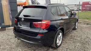 Black BMW X3 2016 in Marijampole, with an engine capacity of 2.00 L and mileage of 256 thousand km for 16300 €, photo 8 on AUTOMOTO.COM.LV