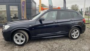 Black BMW X3 2016 in Marijampole, with an engine capacity of 2.00 L and mileage of 256 thousand km for 16300 €, photo 9 on AUTOMOTO.COM.LV