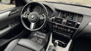 Black BMW X3 2016 in Marijampole, with an engine capacity of 2.00 L and mileage of 256 thousand km for 16300 €, photo 15 on AUTOMOTO.COM.LV