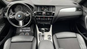 Black BMW X3 2016 in Marijampole, with an engine capacity of 2.00 L and mileage of 256 thousand km for 16300 €, photo 16 on AUTOMOTO.COM.LV