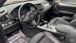 Black BMW X3 2016 in Marijampole, with an engine capacity of 2.00 L and mileage of 256 thousand km for 16300 €, photo 29 on AUTOMOTO.COM.LV