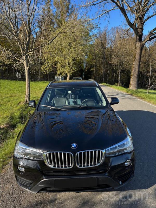 Melns BMW X3 2016 Jelgava, ar dzinēja tilpumu 3.00 L un nobraukumu 138 tūkst. km par 18800 €, foto 2 vietnē AUTOMOTO.COM.LV