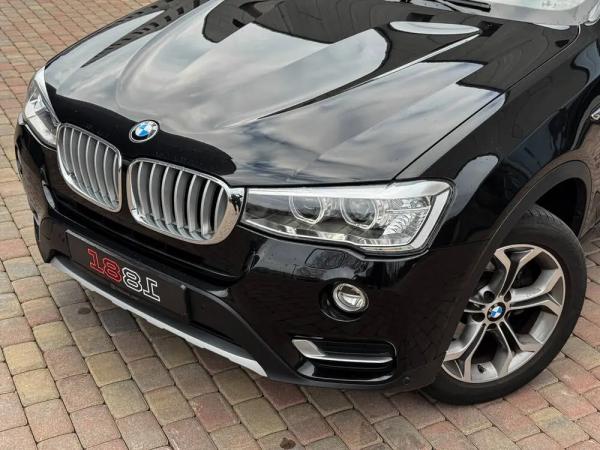 Black BMW X3 2016 in Riga, with an engine capacity of 2.00 L and mileage of 195 thousand km for 16700 €, photo 7 on AUTOMOTO.COM.LV