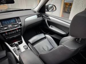 Black BMW X3 2016 in Riga, with an engine capacity of 2.00 L and mileage of 195 thousand km for 16700 €, photo 15 on AUTOMOTO.COM.LV