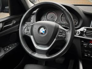Black BMW X3 2016 in Riga, with an engine capacity of 2.00 L and mileage of 195 thousand km for 16700 €, photo 20 on AUTOMOTO.COM.LV