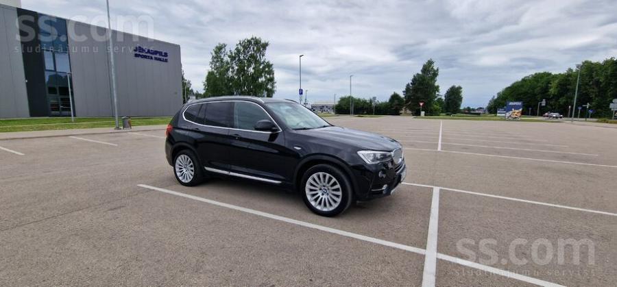 Melns BMW X3 2016 Jēkabpils, ar dzinēja tilpumu 2.00 L un nobraukumu 269 tūkst. km par 16650 €, foto 7 vietnē AUTOMOTO.COM.LV
