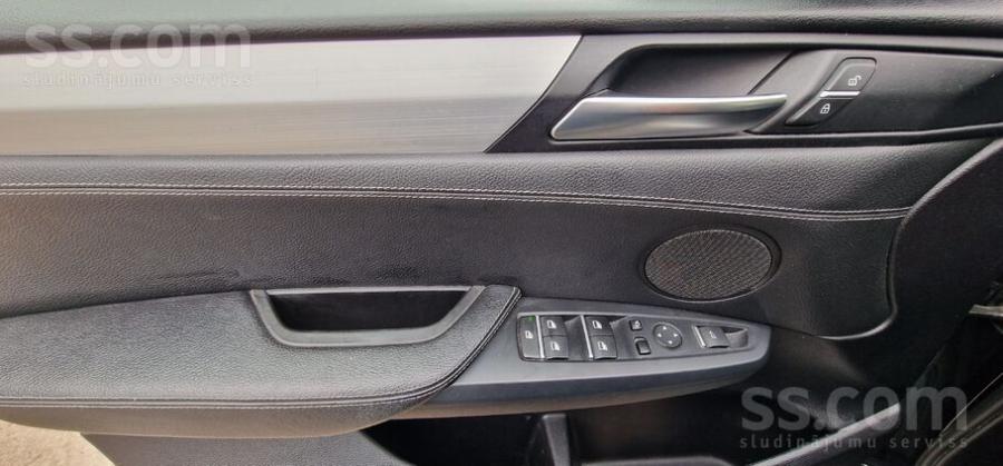 Melns BMW X3 2016 Jēkabpils, ar dzinēja tilpumu 2.00 L un nobraukumu 269 tūkst. km par 16650 €, foto 14 vietnē AUTOMOTO.COM.LV
