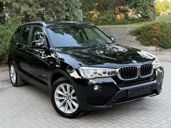 Melns BMW X3 2016 Prienai, ar dzinēja tilpumu 2.00 L un nobraukumu 296 tūkst. km par 12750 €, foto 1 vietnē AUTOMOTO.COM.LV