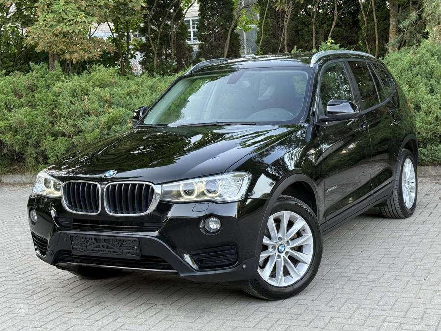 Melns BMW X3 2016 Prienai, ar dzinēja tilpumu 2.00 L un nobraukumu 296 tūkst. km par 12750 €, foto 3 vietnē AUTOMOTO.COM.LV