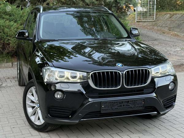 Melns BMW X3 2016 Prienai, ar dzinēja tilpumu 2.00 L un nobraukumu 296 tūkst. km par 12750 €, foto 4 vietnē AUTOMOTO.COM.LV