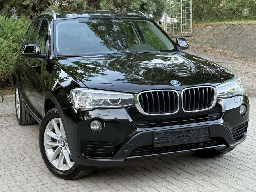 Melns BMW X3 2016 Prienai, ar dzinēja tilpumu 2.00 L un nobraukumu 296 tūkst. km par 12750 €, foto 12 vietnē AUTOMOTO.COM.LV