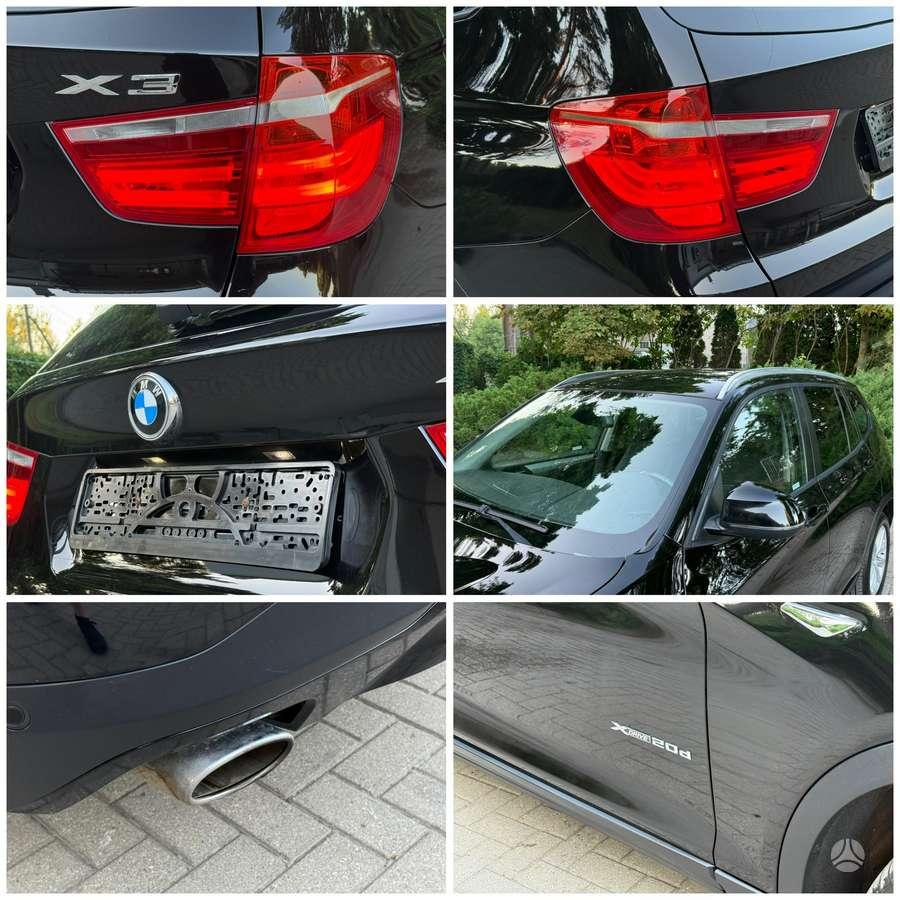 Melns BMW X3 2016 Prienai, ar dzinēja tilpumu 2.00 L un nobraukumu 296 tūkst. km par 12750 €, foto 19 vietnē AUTOMOTO.COM.LV