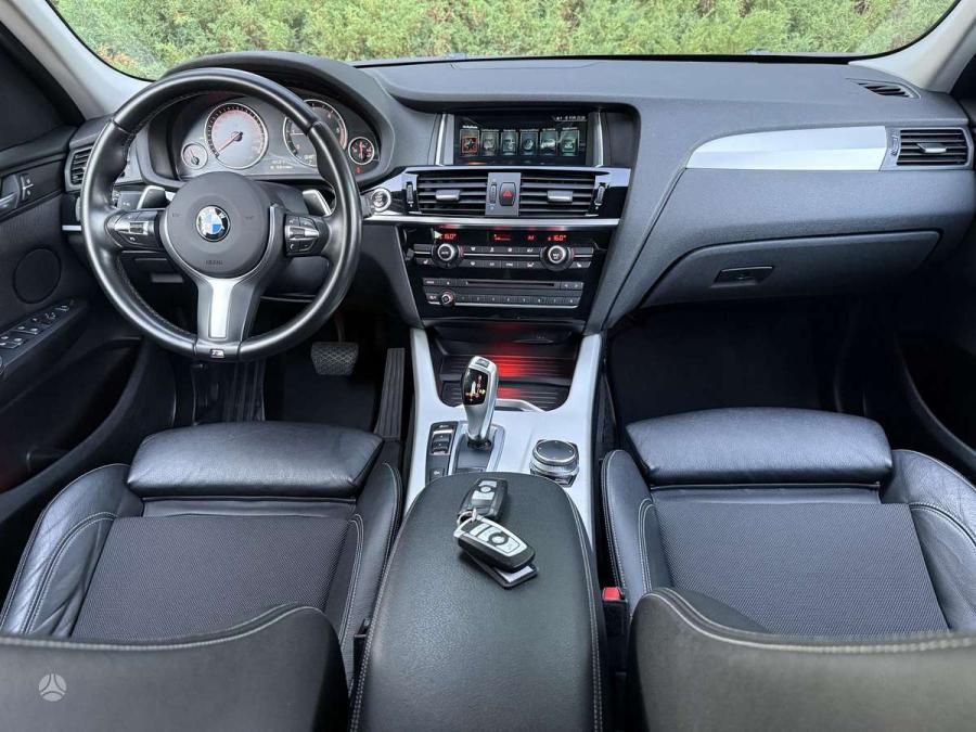 Melns BMW X3 2016 Prienai, ar dzinēja tilpumu 2.00 L un nobraukumu 296 tūkst. km par 12750 €, foto 22 vietnē AUTOMOTO.COM.LV