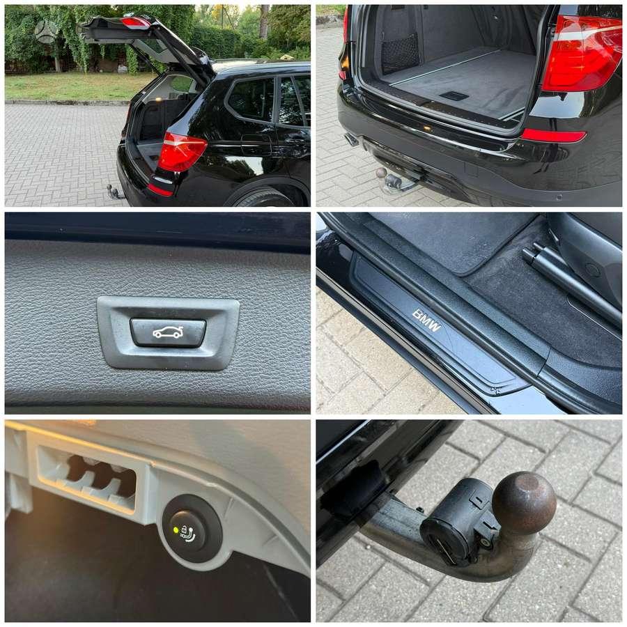 Melns BMW X3 2016 Prienai, ar dzinēja tilpumu 2.00 L un nobraukumu 296 tūkst. km par 12750 €, foto 37 vietnē AUTOMOTO.COM.LV