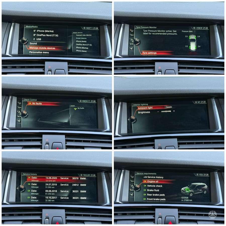 Melns BMW X3 2016 Prienai, ar dzinēja tilpumu 2.00 L un nobraukumu 296 tūkst. km par 12750 €, foto 38 vietnē AUTOMOTO.COM.LV