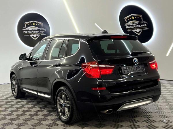 Melns BMW X3 2016 Marijampole, ar dzinēja tilpumu 2.00 L un nobraukumu 187 tūkst. km par 15999 €, foto 3 vietnē AUTOMOTO.COM.LV