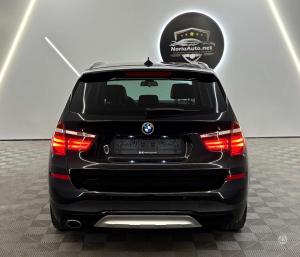 Black BMW X3 2016 in Marijampole, with an engine capacity of 2.00 L and mileage of 187 thousand km for 15999 €, photo 5 on AUTOMOTO.COM.LV