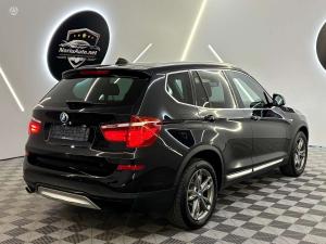 Black BMW X3 2016 in Marijampole, with an engine capacity of 2.00 L and mileage of 187 thousand km for 15999 €, photo 6 on AUTOMOTO.COM.LV