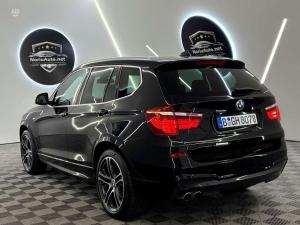 Black BMW X3 2016 in Marijampole, with an engine capacity of 2.99 L and mileage of 265 thousand km for 16999 €, photo 18 on AUTOMOTO.COM.LV