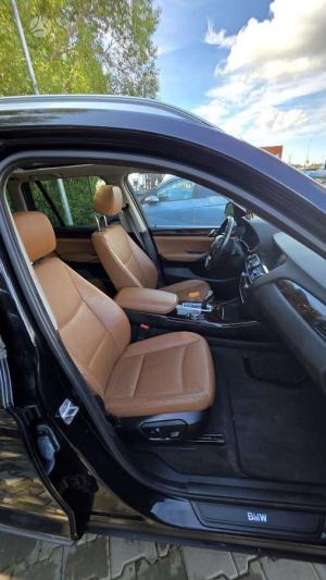 Black BMW X3 2016 in Klaipeda, with an engine capacity of 0.00 L and mileage of 218 thousand km for 6800 €, photo 15 on AUTOMOTO.COM.LV