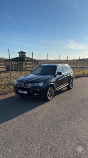 Black BMW X3 2016 in Klaipeda, with an engine capacity of 2.00 L and mileage of 253 thousand km for 12400 €, photo  on AUTOMOTO.COM.LV
