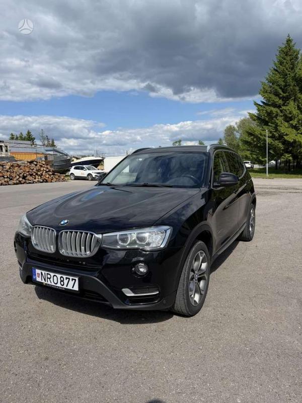 Melns BMW X3 2016 Klaipėda, ar dzinēja tilpumu 2.00 L un nobraukumu 253 tūkst. km par 12400 €, foto 2 vietnē AUTOMOTO.COM.LV