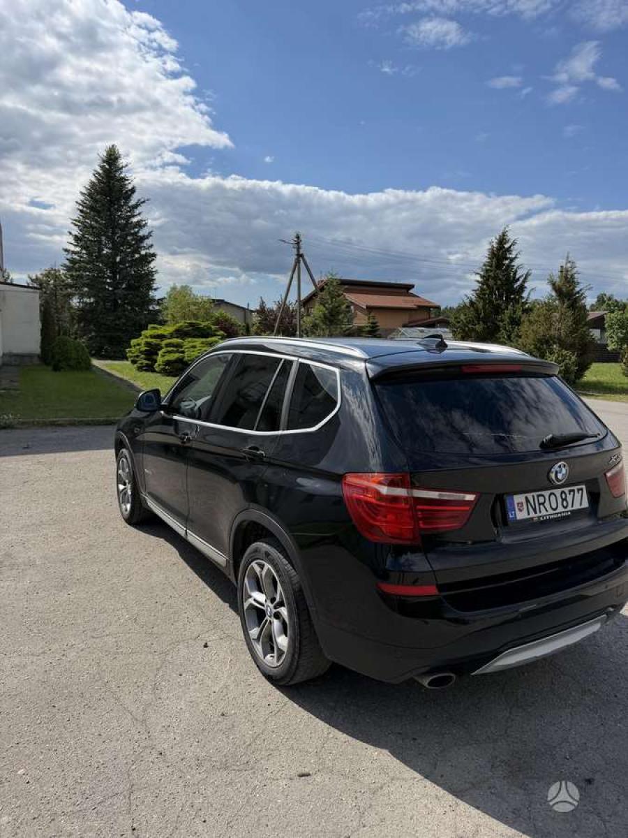 Melns BMW X3 2016 Klaipėda, ar dzinēja tilpumu 2.00 L un nobraukumu 253 tūkst. km par 12400 €, foto 5 vietnē AUTOMOTO.COM.LV
