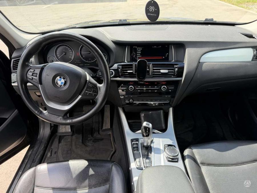 Melns BMW X3 2016 Klaipėda, ar dzinēja tilpumu 2.00 L un nobraukumu 253 tūkst. km par 12400 €, foto 10 vietnē AUTOMOTO.COM.LV