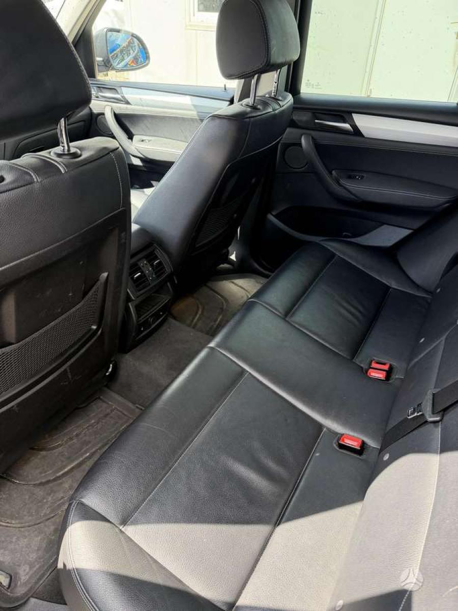 Melns BMW X3 2016 Klaipėda, ar dzinēja tilpumu 2.00 L un nobraukumu 253 tūkst. km par 12400 €, foto 13 vietnē AUTOMOTO.COM.LV