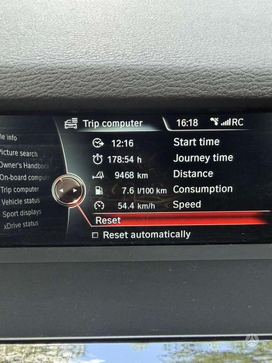 Melns BMW X3 2016 Klaipėda, ar dzinēja tilpumu 2.00 L un nobraukumu 253 tūkst. km par 12400 €, foto 15 vietnē AUTOMOTO.COM.LV