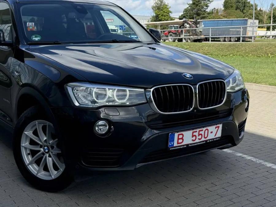 Melns BMW X3 2016 Rēzekne, ar dzinēja tilpumu 2.00 L un nobraukumu 233 tūkst. km par 14990 €, foto 3 vietnē AUTOMOTO.COM.LV