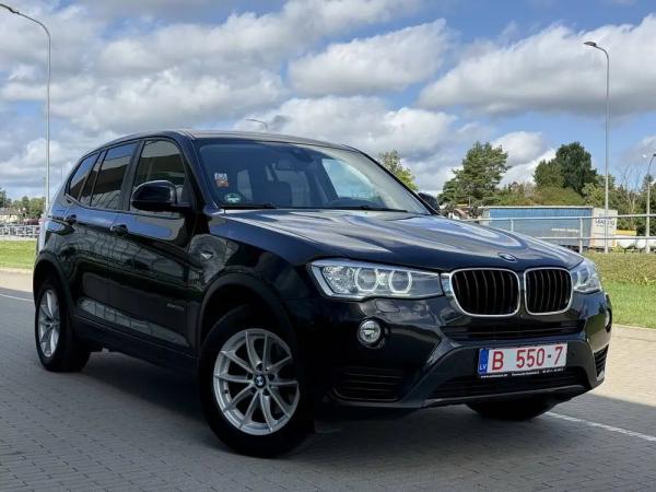 Melns BMW X3 2016 Rēzekne, ar dzinēja tilpumu 2.00 L un nobraukumu 233 tūkst. km par 14990 €, foto 3 vietnē AUTOMOTO.COM.LV