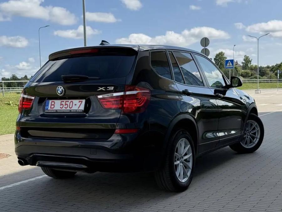 Melns BMW X3 2016 Rēzekne, ar dzinēja tilpumu 2.00 L un nobraukumu 233 tūkst. km par 14990 €, foto 6 vietnē AUTOMOTO.COM.LV