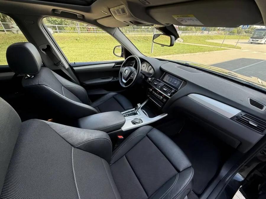 Melns BMW X3 2016 Rēzekne, ar dzinēja tilpumu 2.00 L un nobraukumu 233 tūkst. km par 14990 €, foto 12 vietnē AUTOMOTO.COM.LV