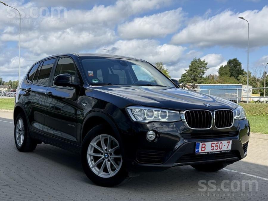 Melns BMW X3 2016 Rēzekne, ar dzinēja tilpumu 2.00 L un nobraukumu 233 tūkst. km par 14990 €, foto 4 vietnē AUTOMOTO.COM.LV