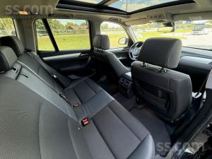 Melns BMW X3 2016 Rēzekne, ar dzinēja tilpumu 2.00 L un nobraukumu 233 tūkst. km par 14990 €, foto 13 vietnē AUTOMOTO.COM.LV