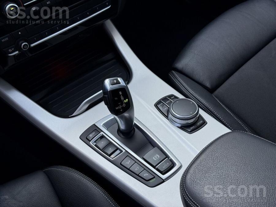 Melns BMW X3 2016 Rēzekne, ar dzinēja tilpumu 2.00 L un nobraukumu 233 tūkst. km par 14990 €, foto 21 vietnē AUTOMOTO.COM.LV