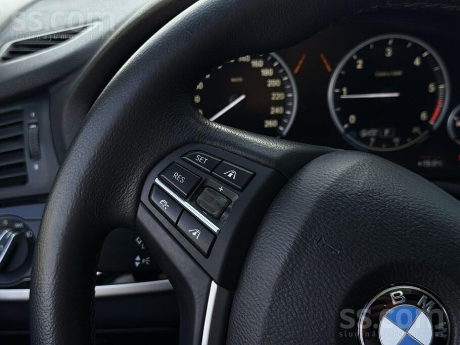 Melns BMW X3 2016 Rēzekne, ar dzinēja tilpumu 2.00 L un nobraukumu 233 tūkst. km par 14990 €, foto 22 vietnē AUTOMOTO.COM.LV