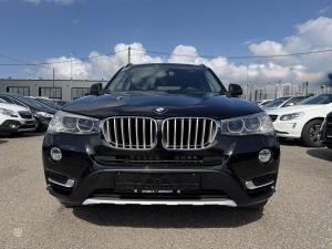 Melns BMW X3 2016 Kauņa, ar dzinēja tilpumu 2.00 L un nobraukumu 188 tūkst. km par 15999 €, foto  vietnē AUTOMOTO.COM.LV