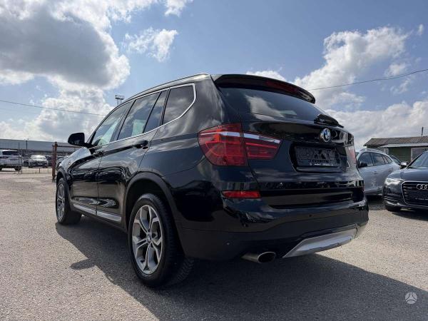 Melns BMW X3 2016 Kauņa, ar dzinēja tilpumu 2.00 L un nobraukumu 188 tūkst. km par 15999 €, foto 4 vietnē AUTOMOTO.COM.LV