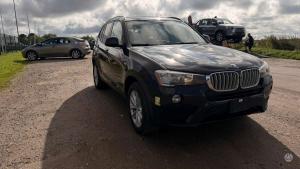 Melns BMW X3 2016 Klaipėda, ar dzinēja tilpumu 2.00 L un nobraukumu 216 tūkst. km par 6400 €, foto 3 vietnē AUTOMOTO.COM.LV
