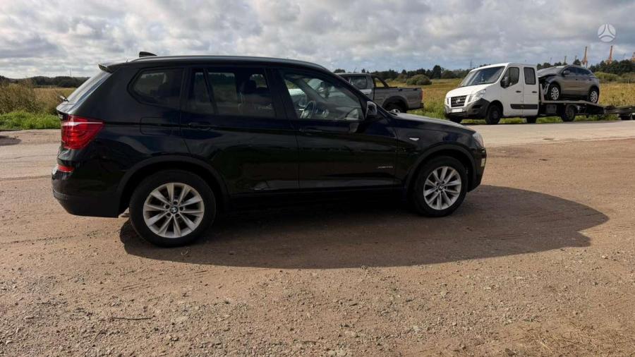 Melns BMW X3 2016 Klaipėda, ar dzinēja tilpumu 2.00 L un nobraukumu 216 tūkst. km par 6400 €, foto 8 vietnē AUTOMOTO.COM.LV