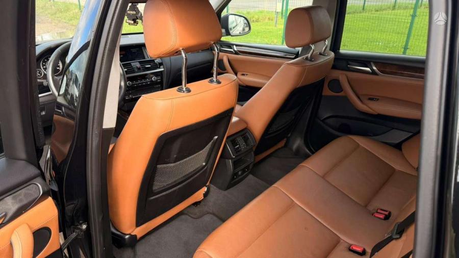 Melns BMW X3 2016 Klaipėda, ar dzinēja tilpumu 2.00 L un nobraukumu 216 tūkst. km par 6400 €, foto 11 vietnē AUTOMOTO.COM.LV