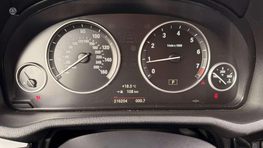 Melns BMW X3 2016 Klaipėda, ar dzinēja tilpumu 2.00 L un nobraukumu 216 tūkst. km par 6400 €, foto 22 vietnē AUTOMOTO.COM.LV