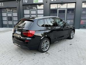 Black BMW X3 2016 in Siauliai, with an engine capacity of 3.00 L and mileage of 173 thousand km for 16450 €, photo 8 on AUTOMOTO.COM.LV
