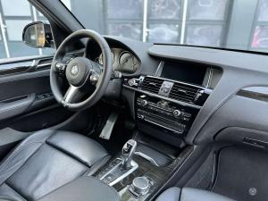 Black BMW X3 2016 in Siauliai, with an engine capacity of 3.00 L and mileage of 173 thousand km for 16450 €, photo 21 on AUTOMOTO.COM.LV
