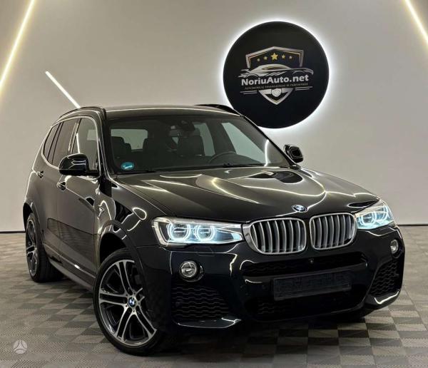 Melns BMW X3 2016 Marijampole, ar dzinēja tilpumu 2.99 L un nobraukumu 252 tūkst. km par 15999 €, foto 1 vietnē AUTOMOTO.COM.LV