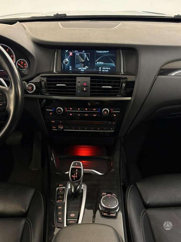 Melns BMW X3 2016 Marijampole, ar dzinēja tilpumu 2.99 L un nobraukumu 252 tūkst. km par 15999 €, foto 11 vietnē AUTOMOTO.COM.LV