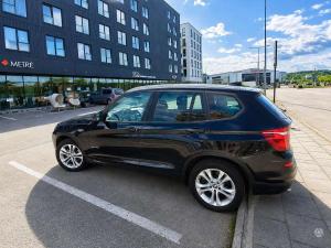 Melns BMW X3 2016 Viļņa, ar dzinēja tilpumu 2.98 L un nobraukumu 211 tūkst. km par 12500 €, foto 4 vietnē AUTOMOTO.COM.LV