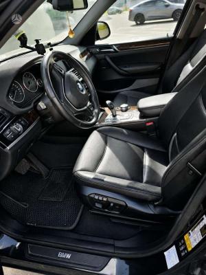 Melns BMW X3 2016 Viļņa, ar dzinēja tilpumu 2.98 L un nobraukumu 211 tūkst. km par 12500 €, foto 6 vietnē AUTOMOTO.COM.LV